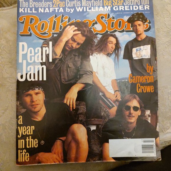 the Rolling Stones | Other | Rolling Stone Magazine October 993 | Poshmark